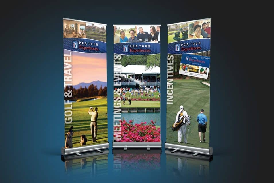 PGA Tour Experiences Banner Design - Doohickey Creative