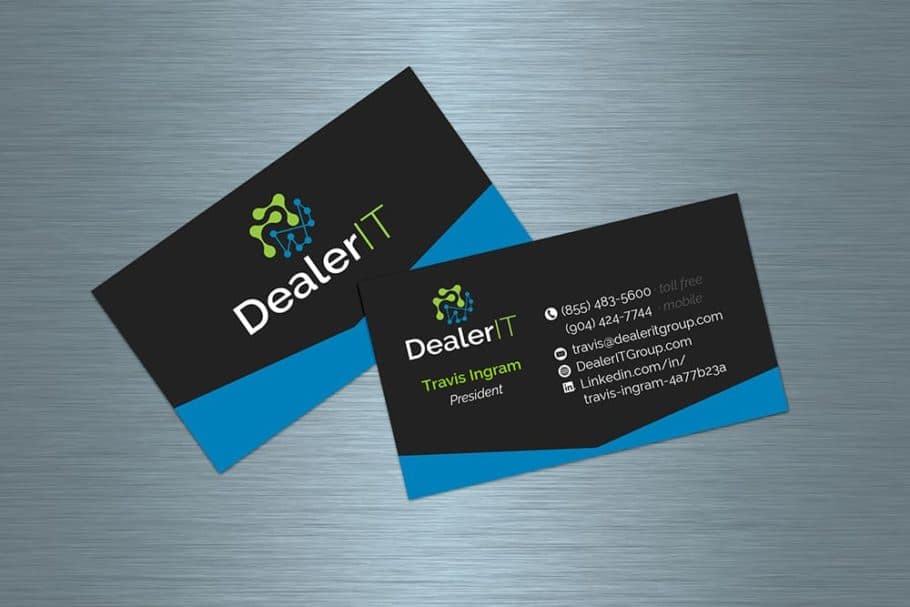 Dealer IT Business Card Design - Doohickey Creative