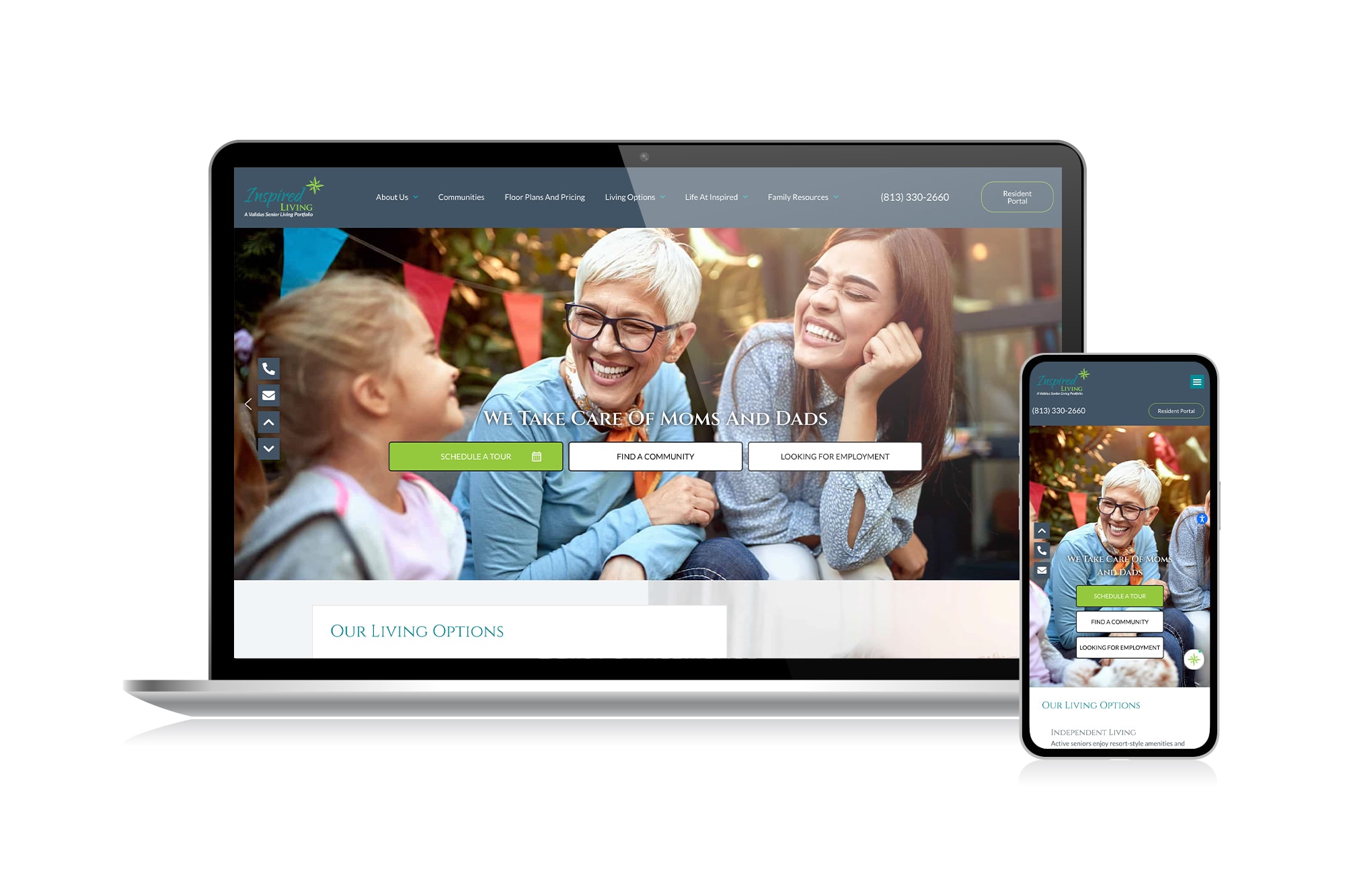 Inspired Living Website Design 2022 - Doohickey