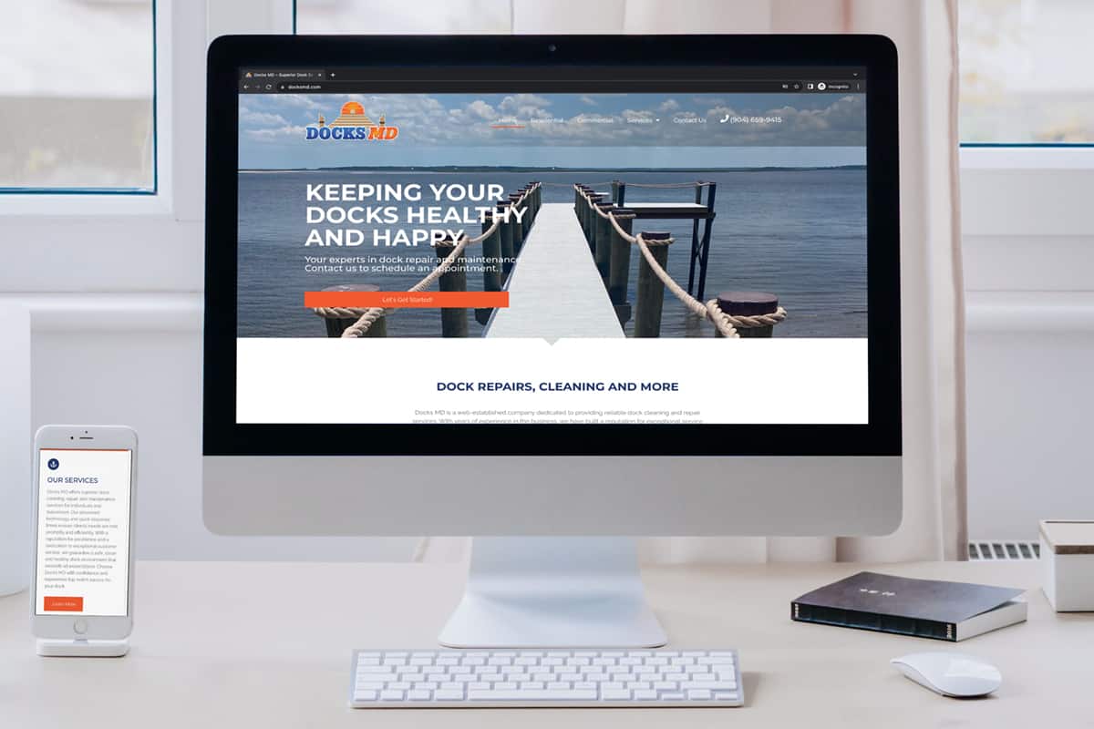 Docks MD Website Design - Doohickey